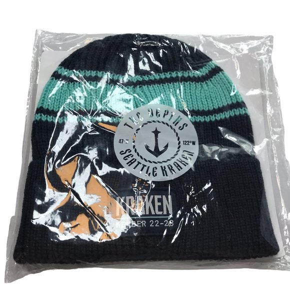 Unbranded | Accessories | New Nwt Seattle Kraken Member 2223 Hat Beanie ...